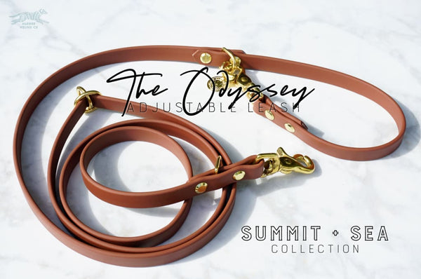 Harbor Hound Co. - The ODYSSEY The Original Dual-Ring Adjustable Leash